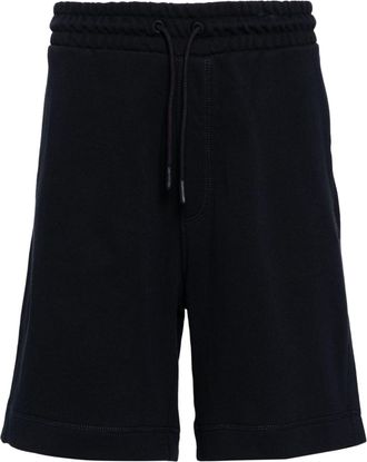 BOSS Joggingshorts mit Logo-Patch - Blau