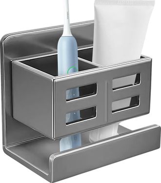 Generic An der Wand montierte Badezimmerregale &uuml;ber der Toilette, Badezimmerregale ohne Bohren - selbstklebendes Badezimmerregal, Duschregal - Duschregal f&uuml;r 