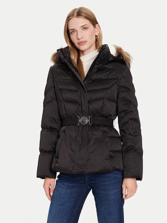 Guess Daunenjacke W5BL31 W2802 Schwarz Regular Fit