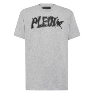 Philipp Plein Herren, Oberteile, Grau, LGr&ouml;&szlig;e