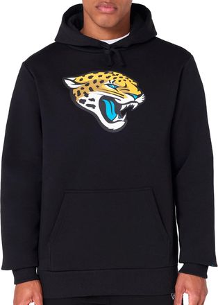 New Era Jacksonville Jaguars NFL Team Logo Hoody Schwarz Kapuzenpullover - XXL