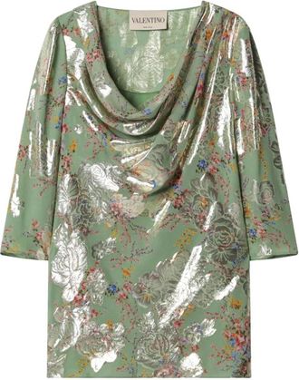 Valentino Garavani Femme, Blouses et Chemises, Multicolore, Taille: 40 FR Top