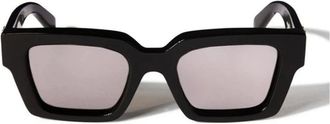 Off-white unisex, Accessoires, Noir, Taille: 50 MM Virgil Lunettes de soleil
