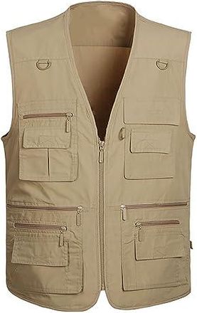 Generic Vêtements de travail, gilets dété pour homme, gilet de pêche, gilet sans manches, gilet de loisirs, chasse, gilet de trekking, de randonnée, gilet de 