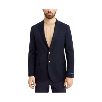 Ralph Lauren Homme, Vestes, Bleu, Taille: S Blazer Moderne en Gabardine