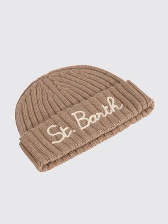 MC2 Saint Barth Beanie-M&uuml;tze aus Woll-Kaschmir-Mischung mit gesticktem Logo