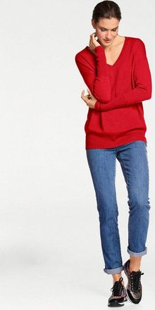 Heine Strickpullover V-Pullover