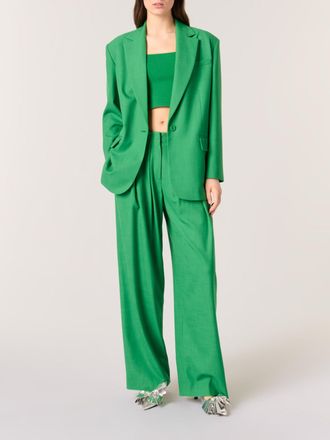 Maje Veste De Tailleur - Vert - Taille 36 - Maje