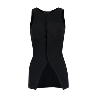 Auralee Femme, Tops, Noir, Taille: 38 FR D&eacute;bardeur c&ocirc;tel&eacute; doux