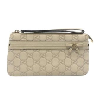 Gucci Sac pochette vintage Pre-owned - Femme - Pre-owned - Beige - Taille: ONE Size