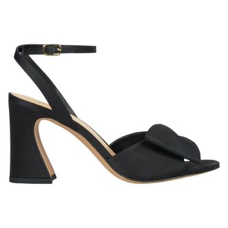 Estro & Luminara Femme, Chaussures, Noir, Taille: 38 EU Sandales &agrave; talons carr&eacute;s