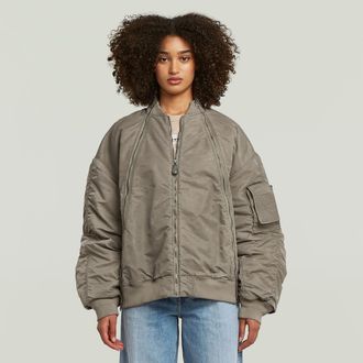 G-Star Macro Balloon Bomber - Weiß - Damen