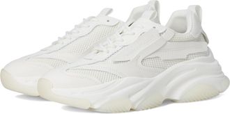 Steve Madden Herren Possess Sneaker, Weiss/opulenter Garten, 44 EU