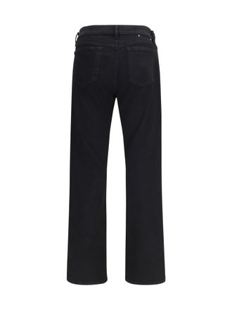 Golden Goose Mens Jeans Journey Collection Black Cotton