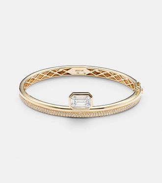 Shay Jewelry Armreif aus 18kt Gelbgold mit Diamanten