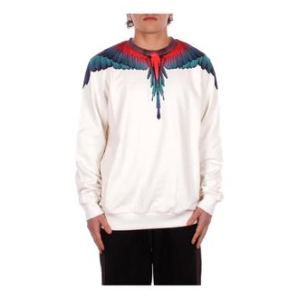 Marcelo Burlon Herren, Sweatshirts & Hoodies, Wei&szlig;, MGr&ouml;&szlig;e