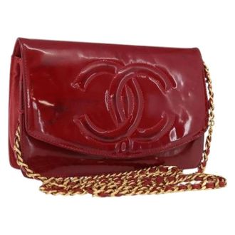 Chanel Sac bandouli&egrave;re vintage Pre-owned - Femme - Pre-owned - Rouge - Taille: ONE Size