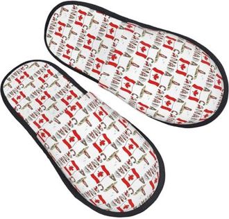 Generic Chaussons Drapeau Du Brésil Doux Pantoufles En Coton Antidérapantes Pantoufles Pour De Camping Voyage Unisex M