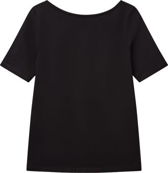 Benetton Damen 3fjhd109k T-Shirt, Schwarz, XX-Small