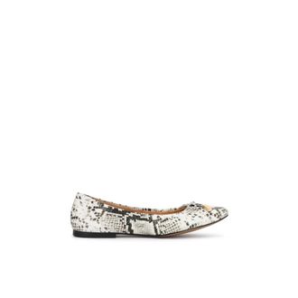 Kazar Femme, Chaussures, Blanc, Taille: 35 EU Ballerines en cuir gaufr&eacute;