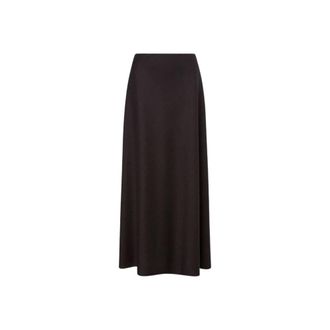 Alberta Ferretti Femme, Jupes, Gris, Taille: 40 FR Jupe &agrave; enfiler en laine tropicale