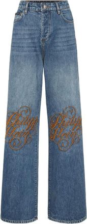 Philipp Plein Damen, Jeans, Blau, W27Gr&ouml;&szlig;e