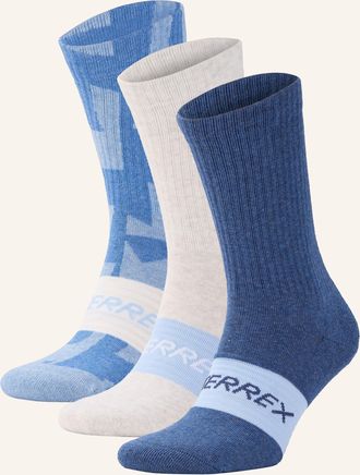 ADIDAS TERREX Adidas Terrex 3er-Pack Trekking-Socken Terrex blau