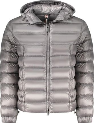 Colmar Homme, Vestes, Gris, Taille: XL Doudoune brillante &agrave; capuche