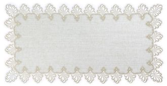 Plauener Spitze 3086L_11_50100 Tischdecke Nizza L, Gr&ouml;&szlig;e 50 x 100 cm, rechteckig