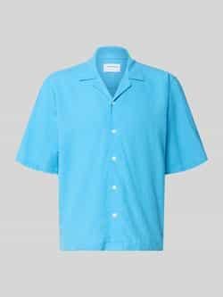Lindbergh Cropped Freizeithemd aus Leinen-Baumwoll-Mix