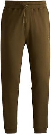 BOSS Hommes Sestart Bas de survêtement en Molleton de Coton avec Patch logoté