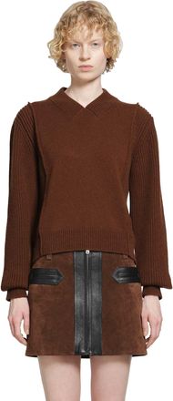 Marni Wool Cashmere V-Neck Sweater