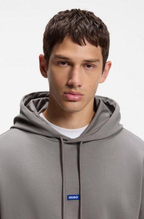 HUGO BOSS Kapuzensweatshirt Nalonso Regular Fit, K&auml;ngurutasche, Kapuze mit Kordelzug