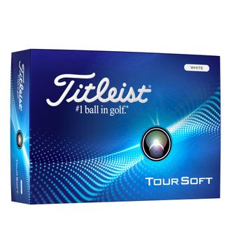 Titleist Tour Soft Golfball, Wei&szlig;, 12 St&uuml;ck