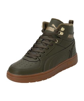 Puma Unisex Rebound Rugged Sneaker, Burnt Olive Burnt Olive PUMA Teamgold, 41 EU