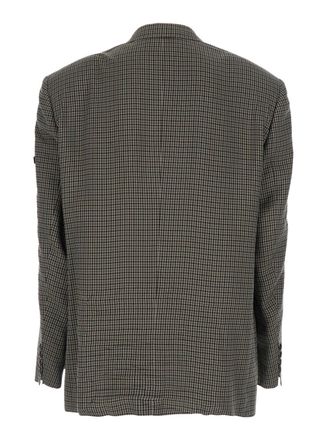 Balenciaga Mens Jacket, Brown Lyocell Blazers