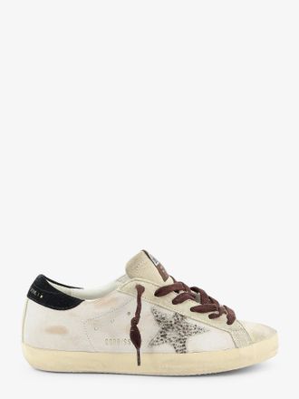 Golden Goose Super-star suede sneakers with iconic side logo - GOLDEN GOOSE DELUXE BRAND - gender_Woman