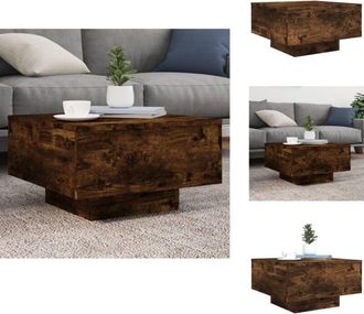 vidaXL Vidaxl - Couchtisch R&auml;uchereiche 55x55x31 cm Holzwerkstoff - Moderner Couchtisch - Wohnzimmerstil - Holzwerkstoff M&ouml;bel - Esszimmertisch - Kaffeetisch