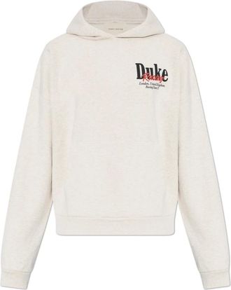 Duke + Dexter Duke + Dexter, Homme, Sweatshirts et sweats &agrave; capuche, Beige, Taille: L DR World Championship Sweat &agrave; capuche
