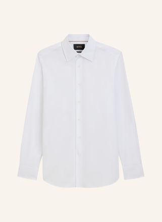 HUGO BOSS Business Hemd L-Josh-Kent-c1-243 Regular Fit weiss