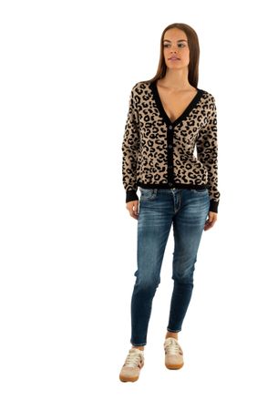 Only Onlleo Ls V-Neck Cardigan KNT Nca