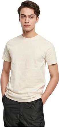 Urban Classics Homme Basic Tee T-shirt, Whitesand, 4XL EU