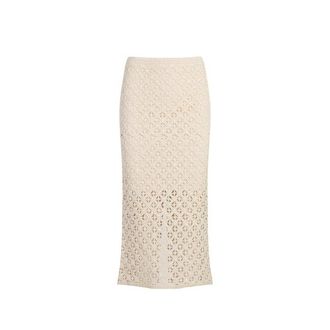 Object Jupe midi Masi crochet en coton
