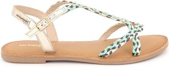 Les Tropeziennes Damen Cimona Sandale, Marine Multi, 39 EU