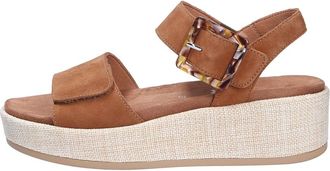 Remonte Sandalette mit Keilabsatz - - Shoes - Damen - Braun - 42 EU