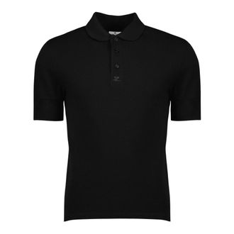 Courr&egrave;ges Cotton Polo - - Tops - Herren - Schwarzk - S
