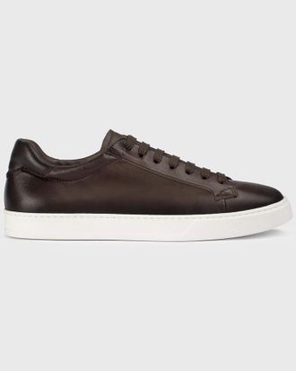 Doucal's Sneaker Spencer aus weichem Nappaleder in