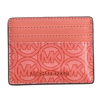 Michael Kors Rechteckiger Kartenhalter mit Ausweisfenster - - Accessories - Damen - Rot - ONE SIZE