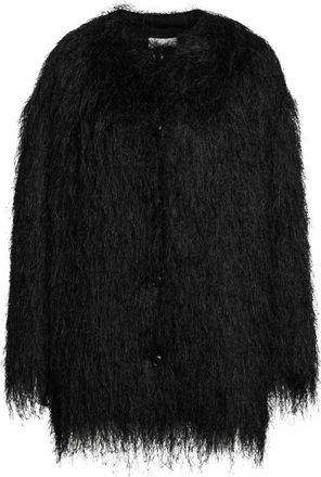 Loulou Studio Femme, Vestes, Noir, Taille: 36 FR Manteau Ovale Filipo