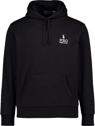 Polo Ralph Lauren Herren Hoodie schwarz unifarben